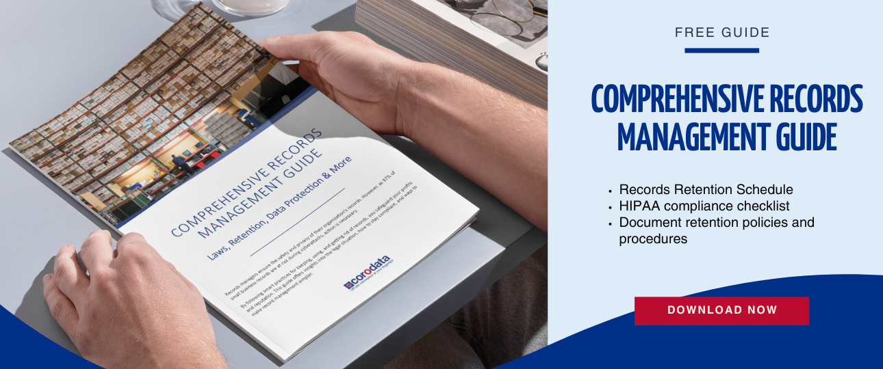 What is Records Storage and Why Businesses Need It | Corodata