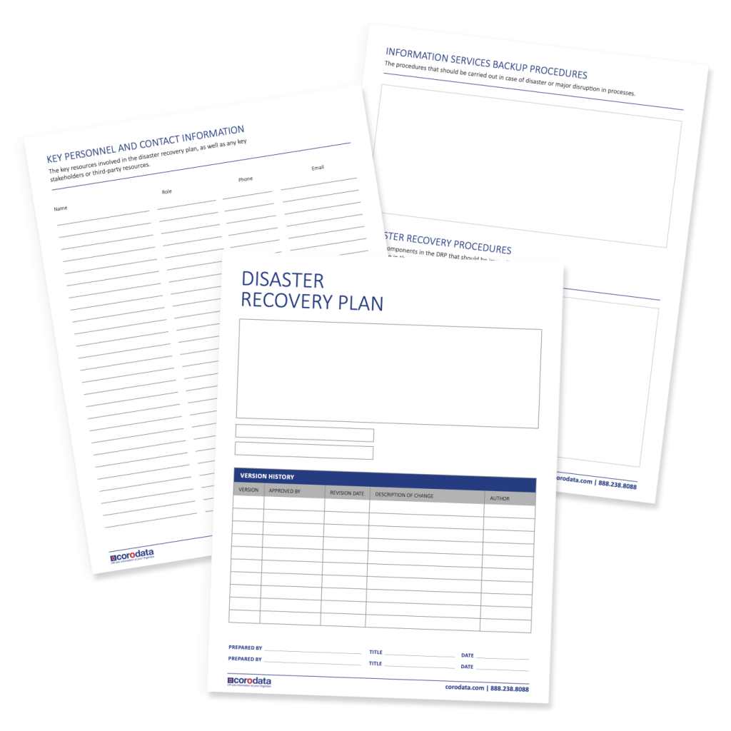 Disaster Recovery Plan Template